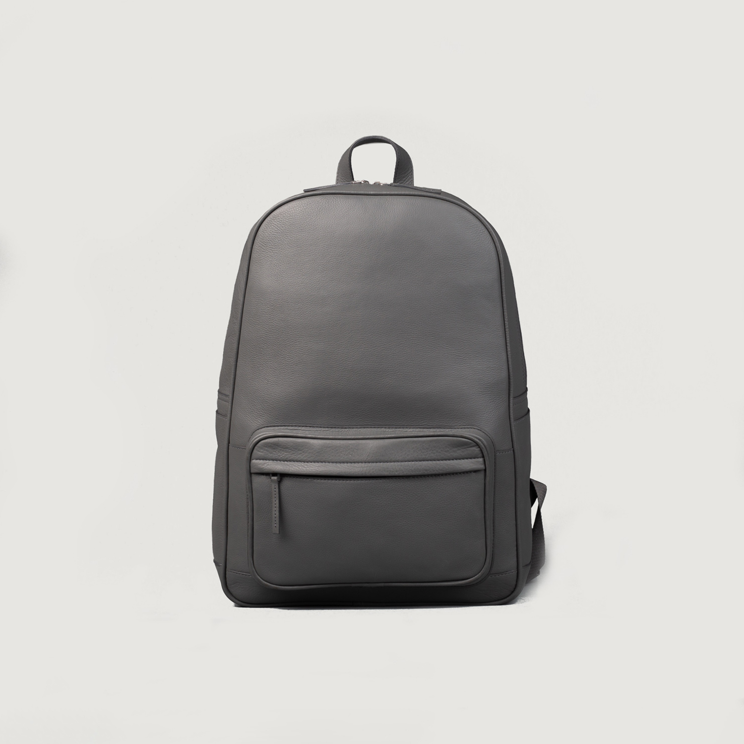 The Philos Grey Leather Backpack - Urfa Leather Industries