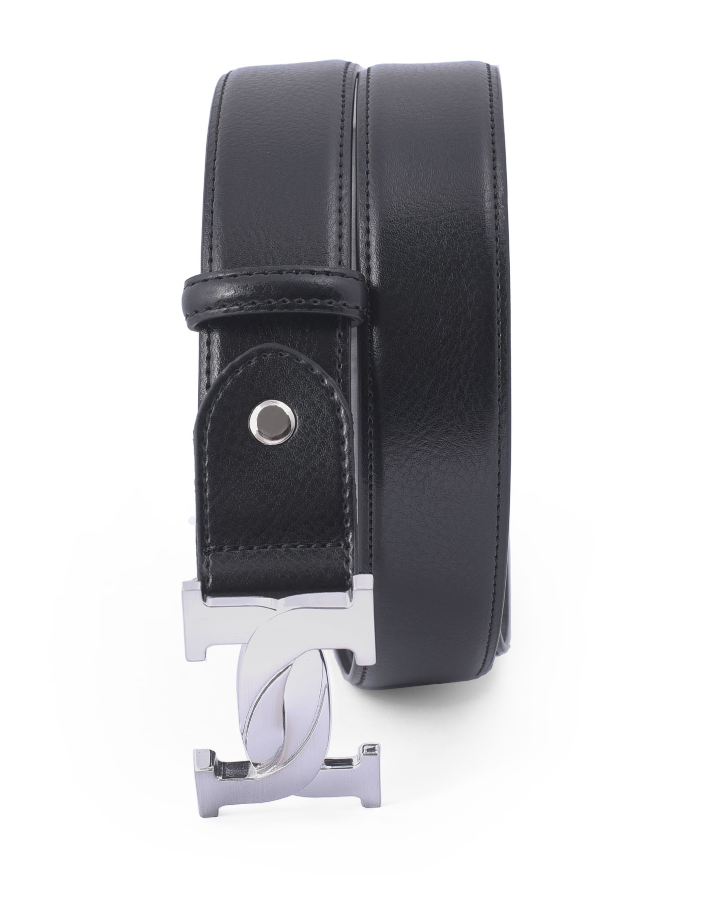 Black Formal Belt for Men - Urfa Leather Industries