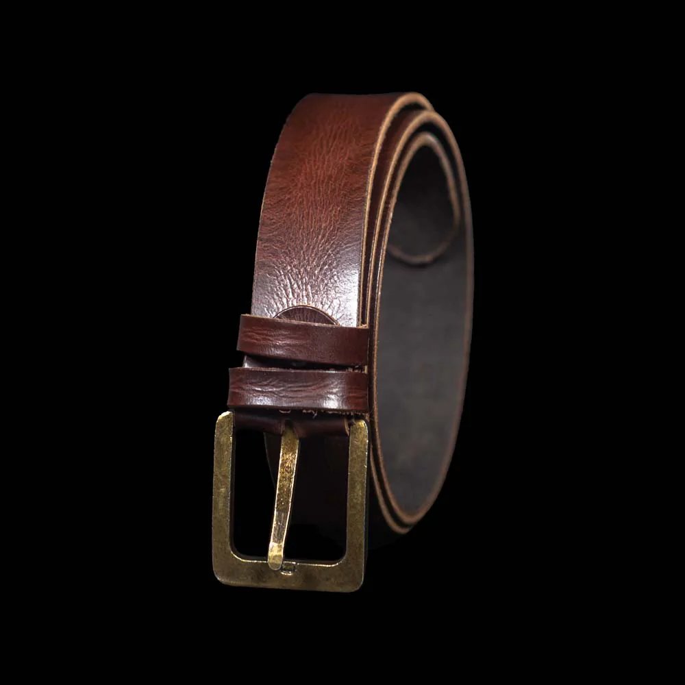Brown Leather Belt for Men - Urfa Leather Industries
