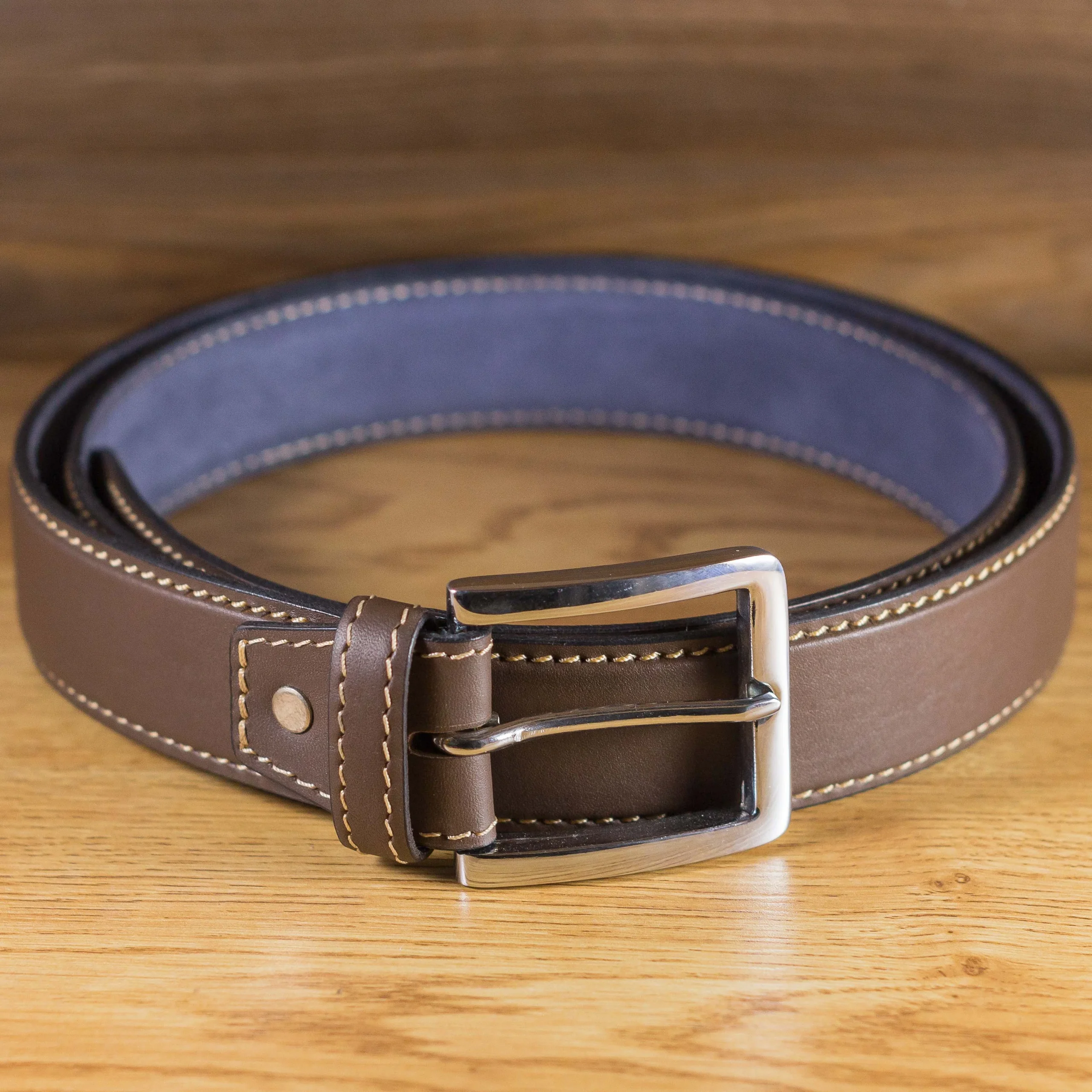 Dark Brown Belts for Men - Urfa Leather Industries